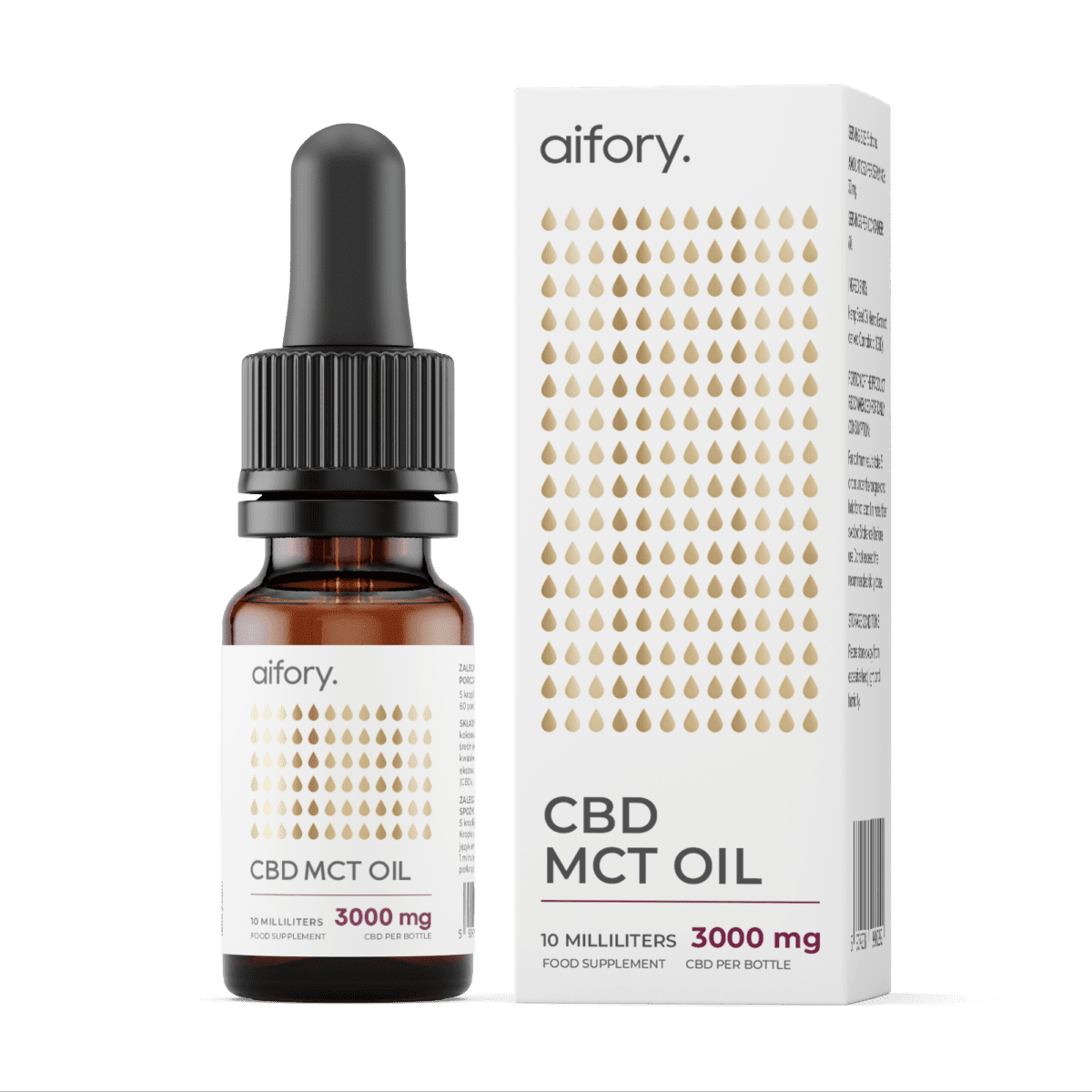 CBD MCT oil 3000mg 10ml - Aifory